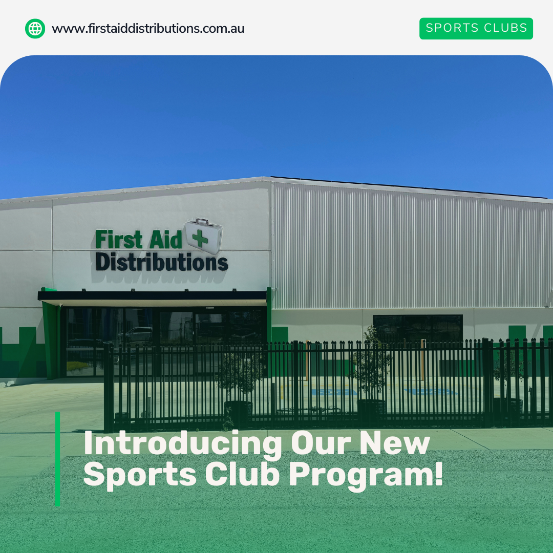 Introducing Our New Sports Club Program! | First Aid Distributions