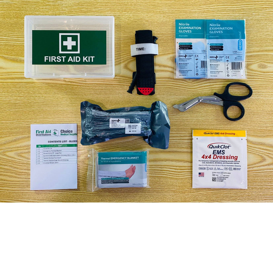 Bleeding Control Trauma First Aid Kit | First Aid Distributions