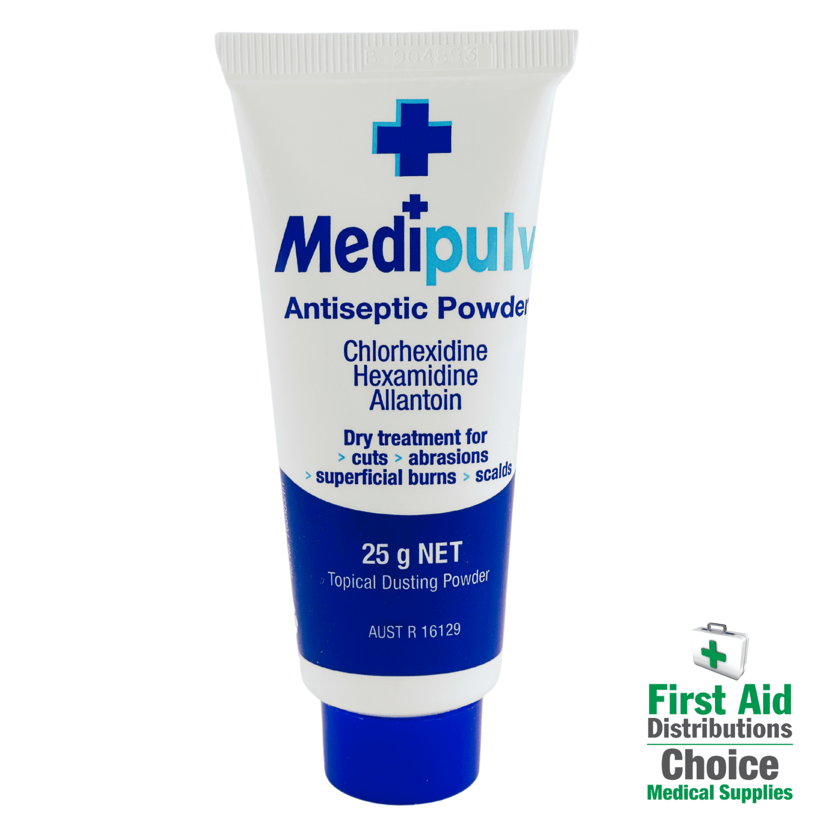 Medipulv Antiseptic Powder 25g (1) | First Aid Distributions