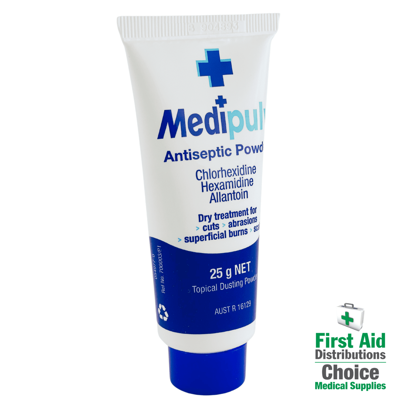 Medipulv Antiseptic Powder 25g (1) | First Aid Distributions
