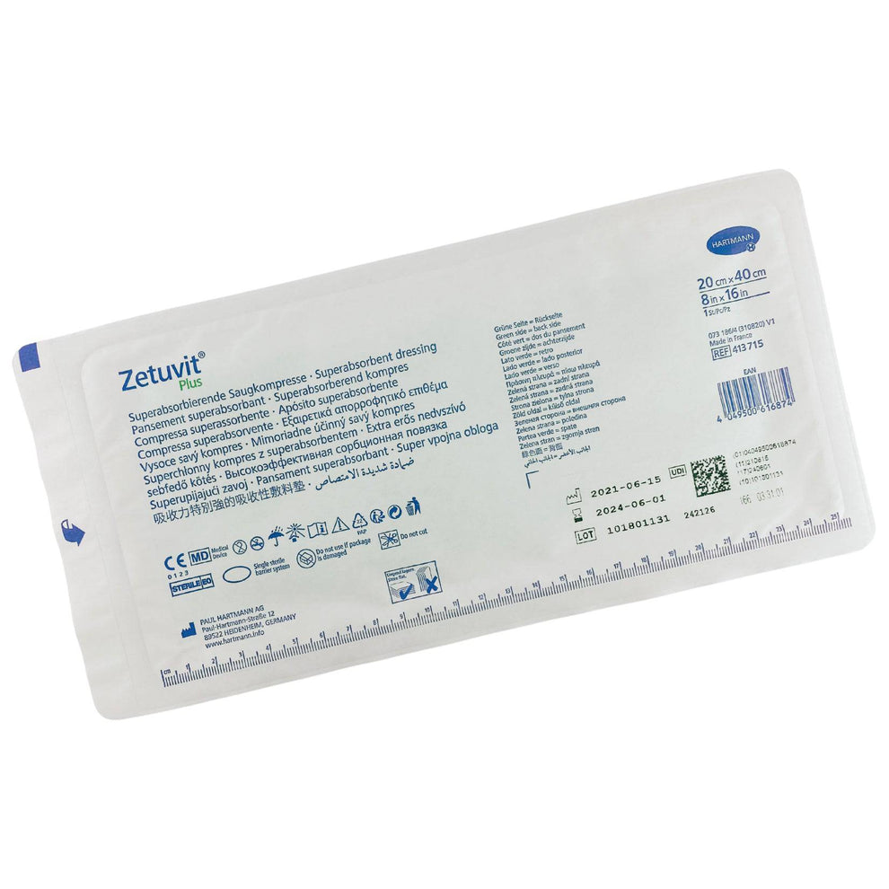 Zetuvit Plus Wound Dressing (1) - 10cm x 10cm | First Aid Distributions